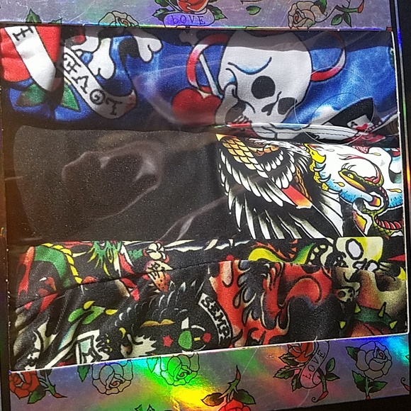 Ed Hardy | Underwear & Socks | Ed Hardy 3 Pack Performance Boxer Briefs ...